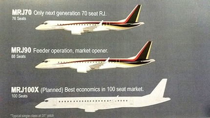 MRJは70座席型で受注目指す 小型ジェット市場縮小が誤算 | 世界のニュース トトメス5世